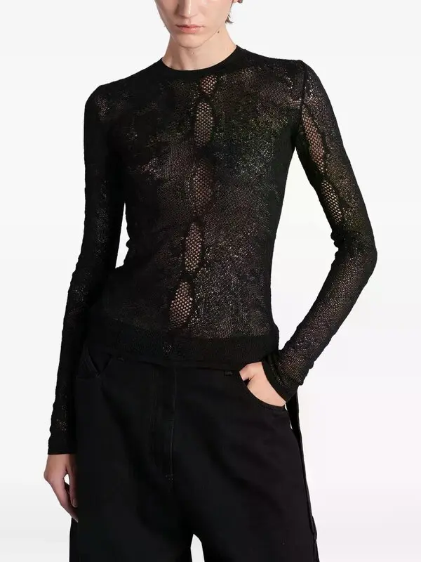 Attico Openwork Blouse