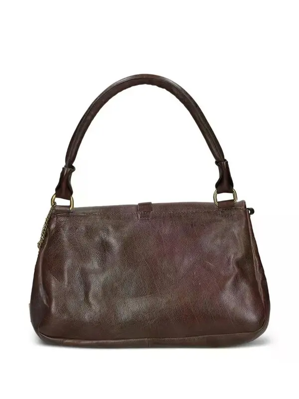 A.S.98 Buckle-fastening Leather Shoulder Bag