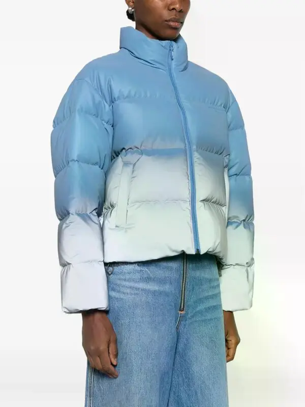 Alexander Wang Ombré Padded Jacket - Blue