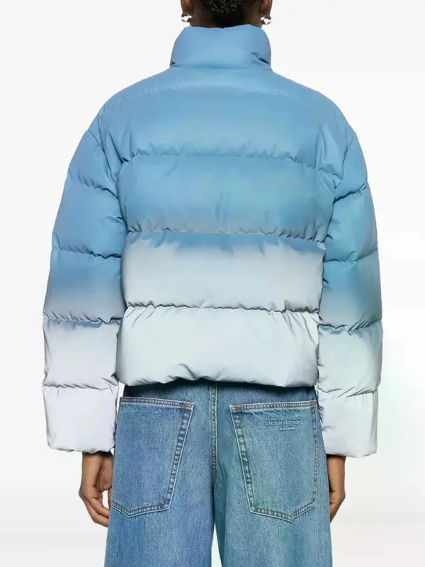 Alexander Wang Ombré Padded Jacket - Blue