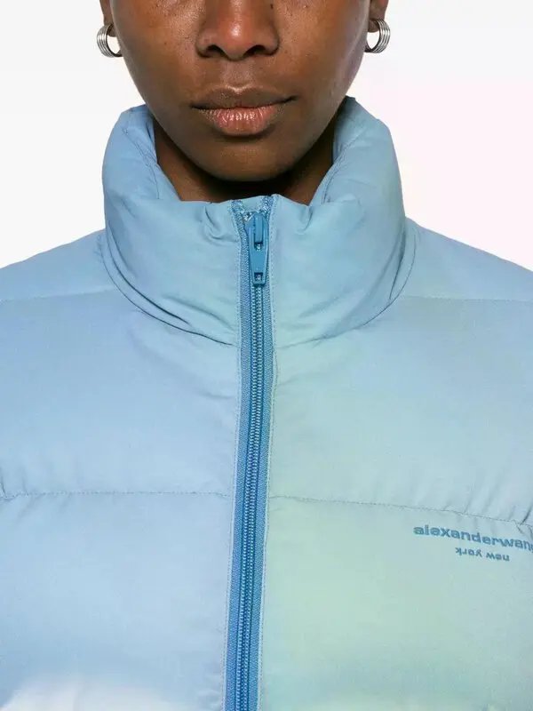 Alexander Wang Ombré Padded Jacket - Blue