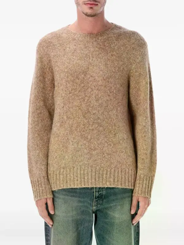 CORRIDOR Long-sleeve Crew-neck Sweater - Neutrals