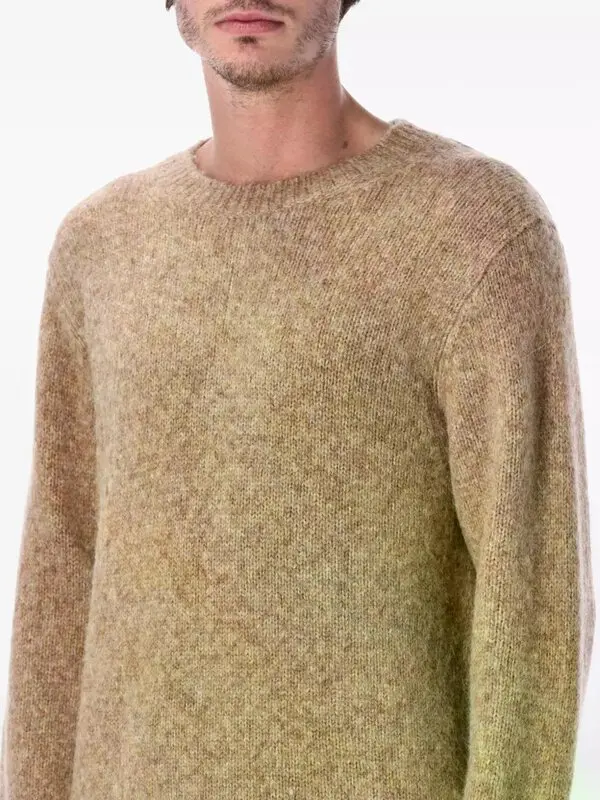 CORRIDOR Long-sleeve Crew-neck Sweater - Neutrals