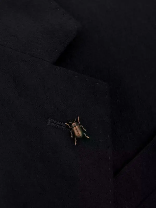 Corneliani Beetle-brooch Single-breasted Blazer