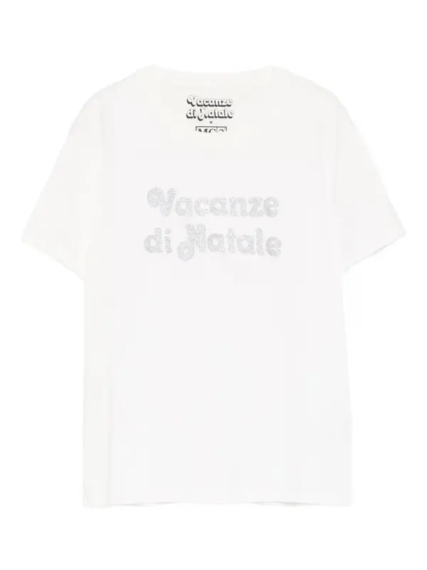 MC2 SAINT BARTH Lettering Print T-shirt - White