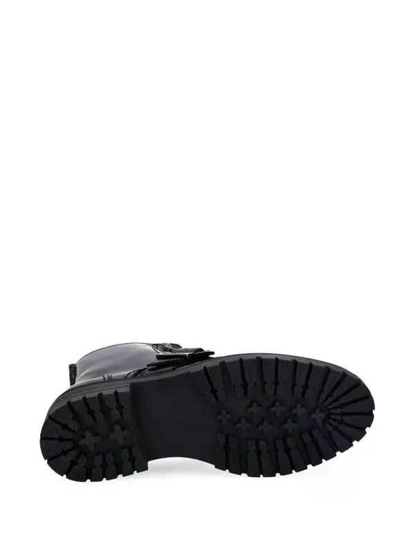 Barbour Buckle Lace-up Boots