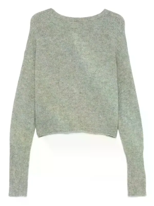 ROBERTO COLLINA Cardigan With Patch Pockets