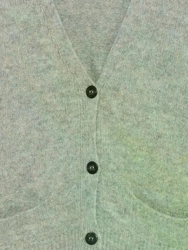 ROBERTO COLLINA Cardigan With Patch Pockets
