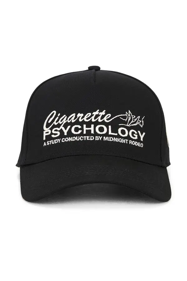 MIDNIGHT RODEO Cigarette Psychology Cap - Black
