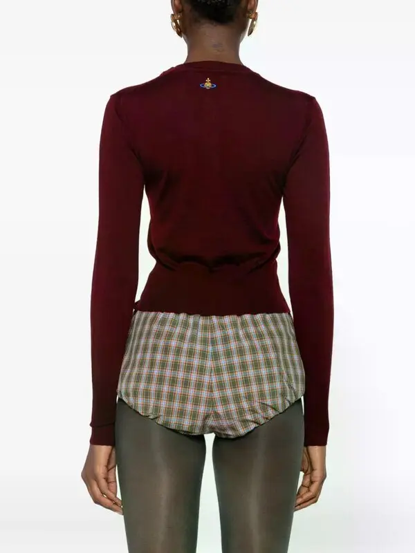 VIVIENNE WESTWOOD Button Detail Jumper - Red