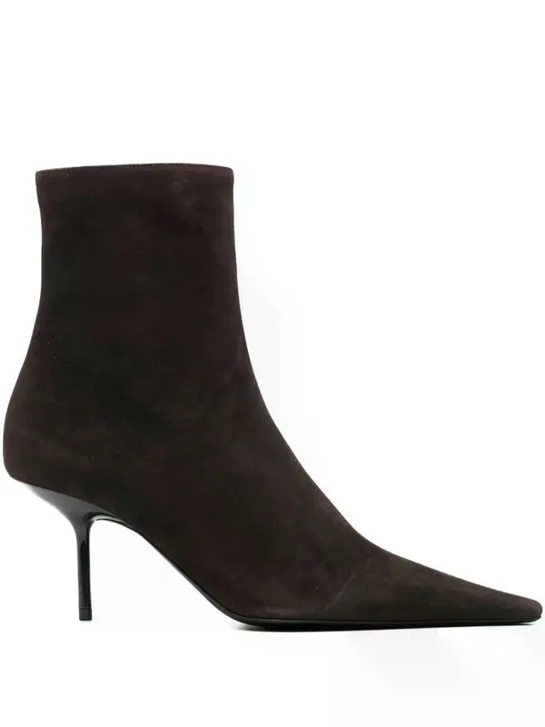 Victoria Beckham 45mm Suede Ankle Boots