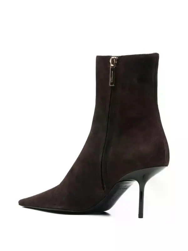 Victoria Beckham 45mm Suede Ankle Boots
