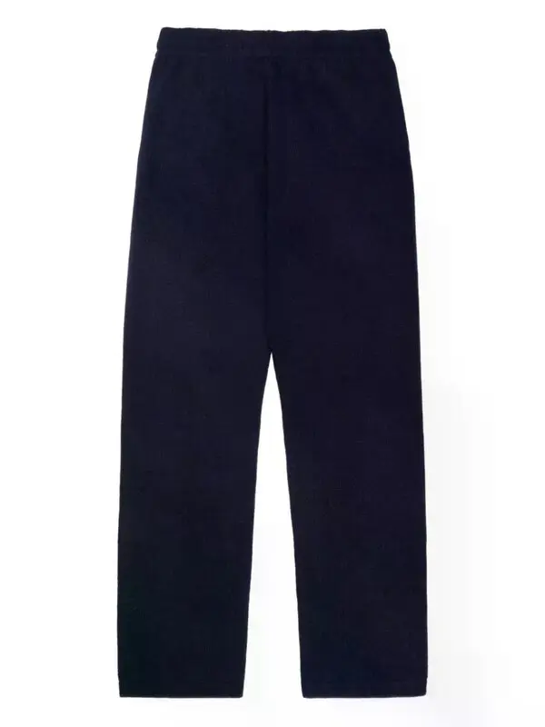 SPORTY & RICH Embroidered Trousers - Blue