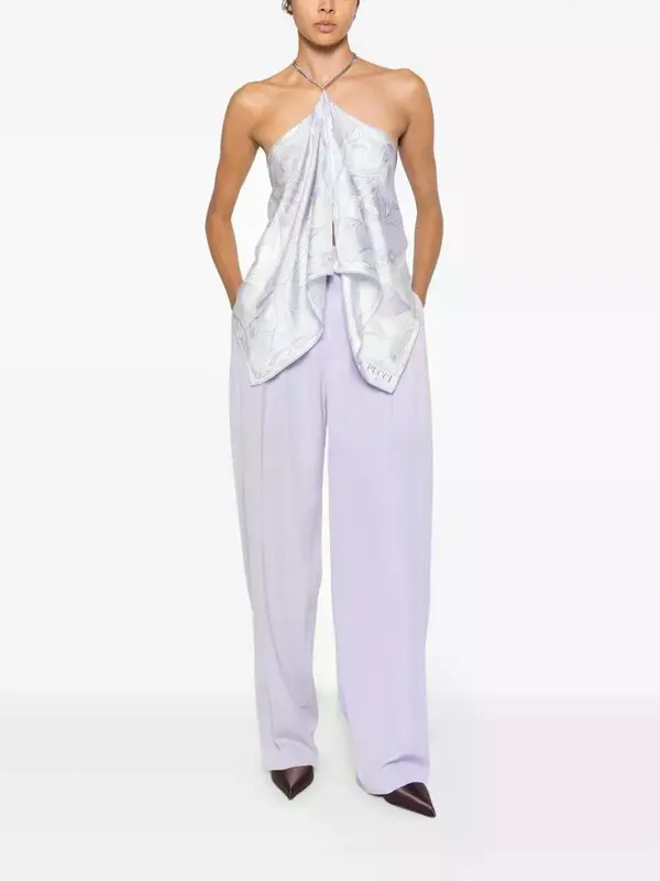 Wardrobe.NYC Pleated Trousers - Purple