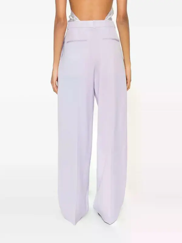 Wardrobe.NYC Pleated Trousers - Purple