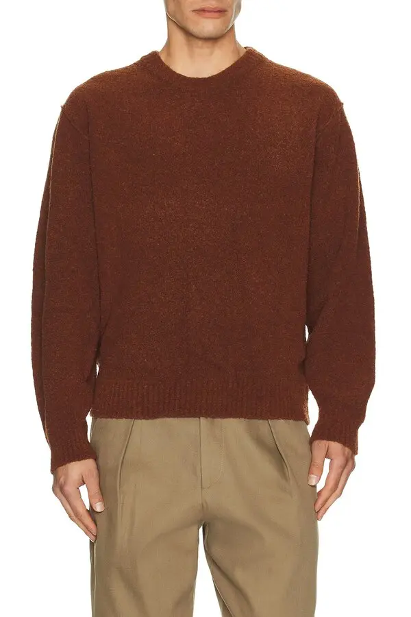 LE17SEPTEMBRE Boucle Pullover - Brick