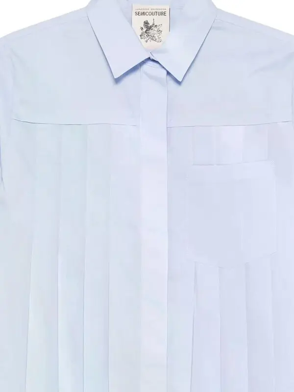 SEMICOUTURE Pleated Top