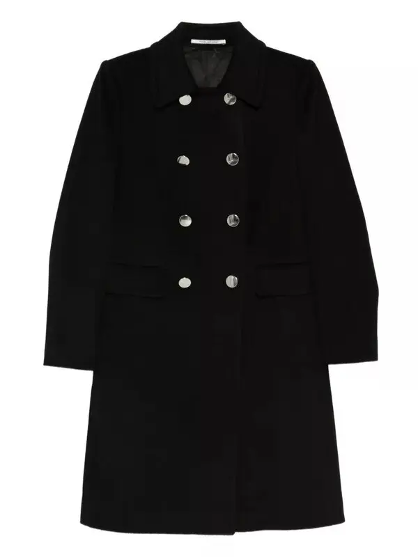 Tagliatore Long-sleeve Double-breasted Coat