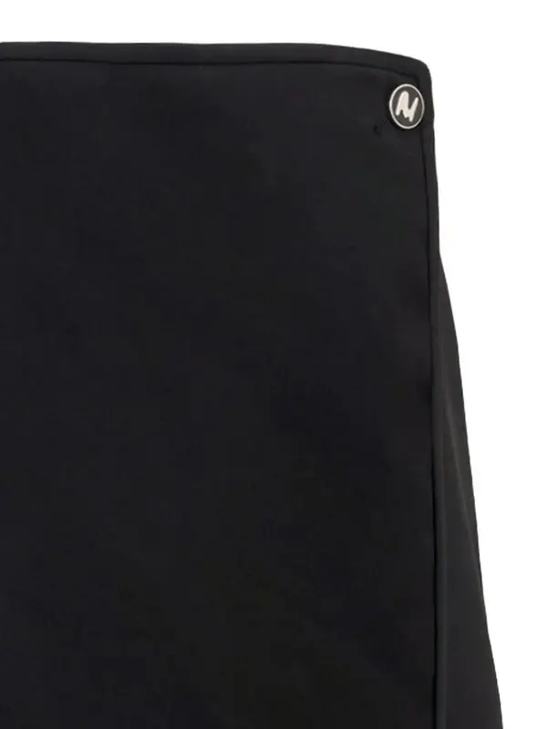 MSGM Button-fastening Mini Skirt - Black