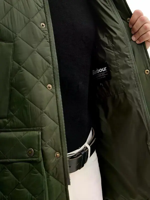 Barbour Bedale Corduroy-collar Jacket - Green