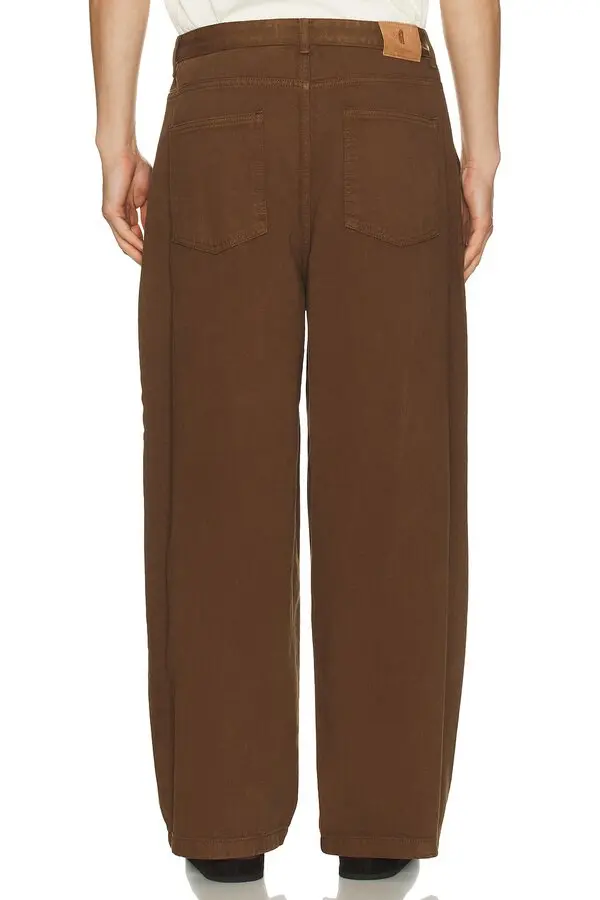 LE17SEPTEMBRE One Tuck Wide Leg Denim Pant