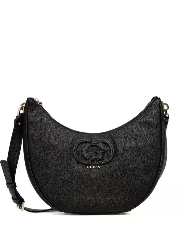 Guess Embossed Logo Shoulder Bag