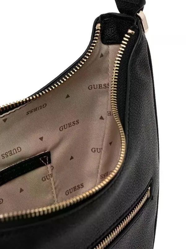 Guess Embossed Logo Shoulder Bag