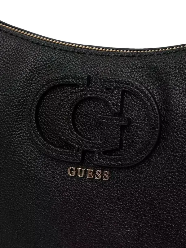 Guess Embossed Logo Shoulder Bag
