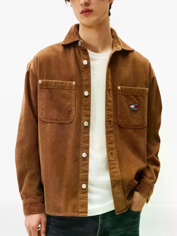 Tommy Hilfiger Chest-pockets Corduroy Shirt
