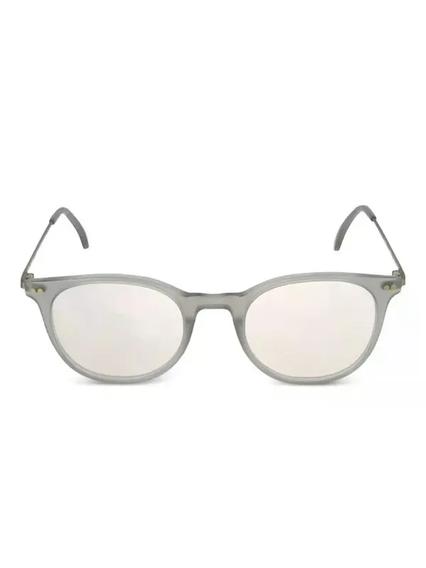 Kàdor Round-frame Glasses - Grey