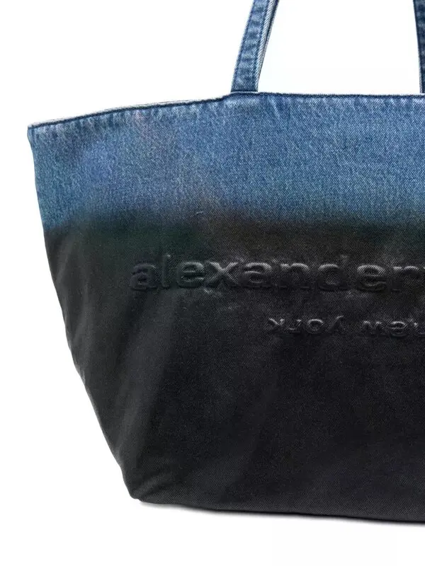 Alexander Wang Large Denim Tote - Black