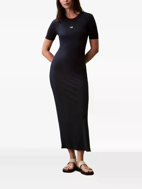 Calvin Klein Ribbed Midi Dress