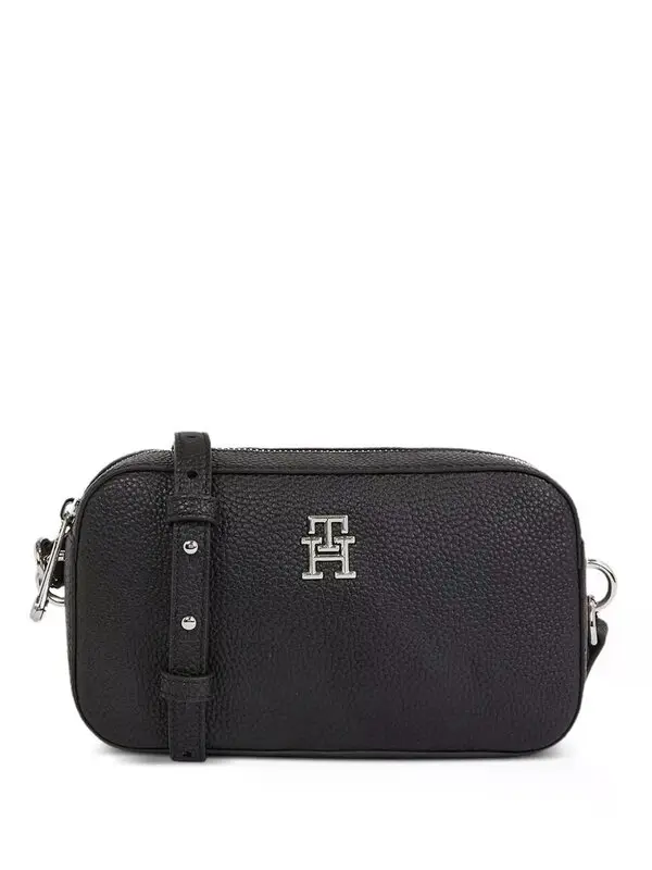 Tommy Hilfiger Logo-plaque Crossbody Bag - Black