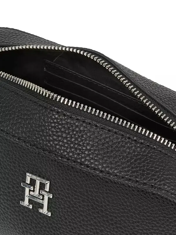 Tommy Hilfiger Logo-plaque Crossbody Bag - Black