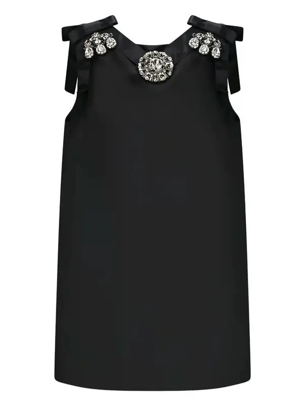 Dolce & Gabbana Crystal-embellished Mini Dress