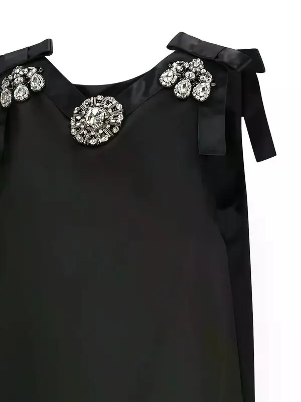 Dolce & Gabbana Crystal-embellished Mini Dress