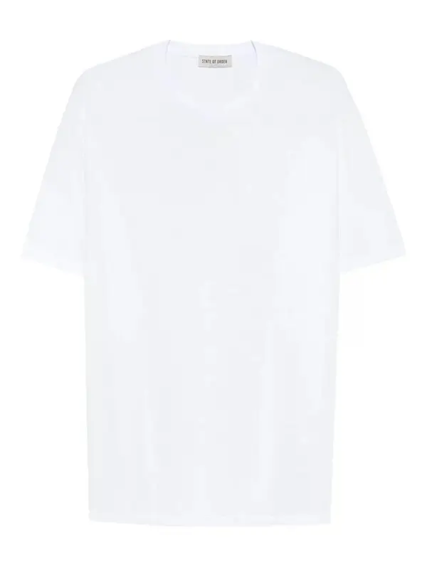 STATE OF ORDER Cotton T-shirt - White