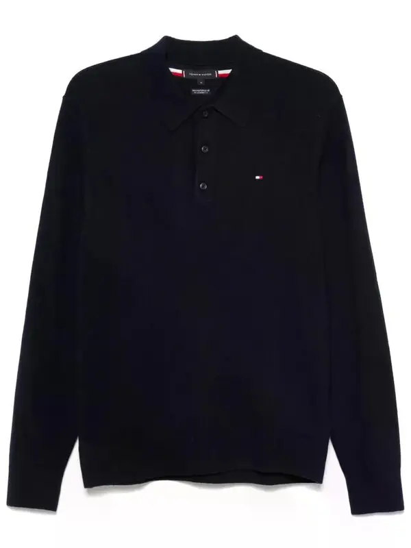 Tommy Hilfiger Logo-embroidered Polo Shirt