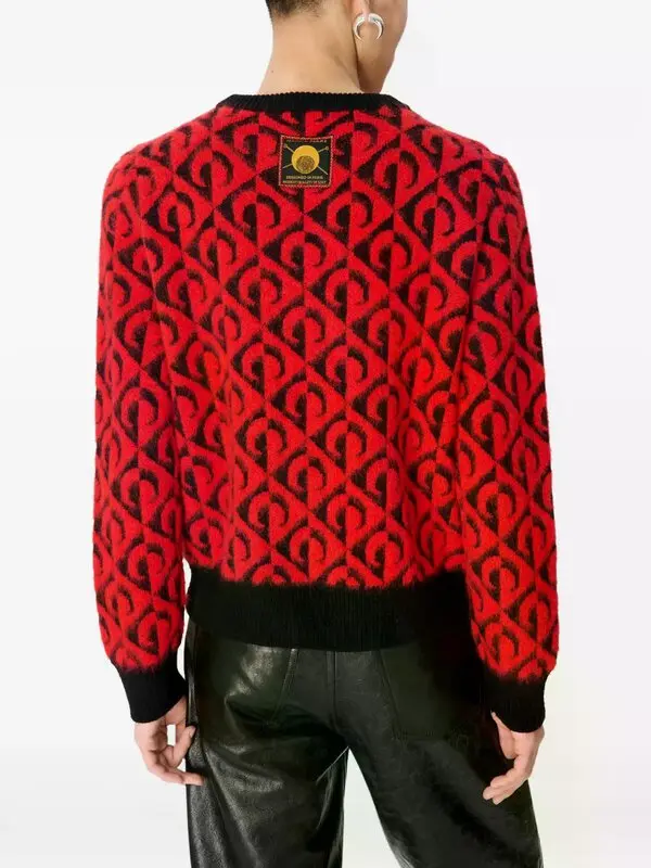 MARINE SERRE Crew Neck Sweater