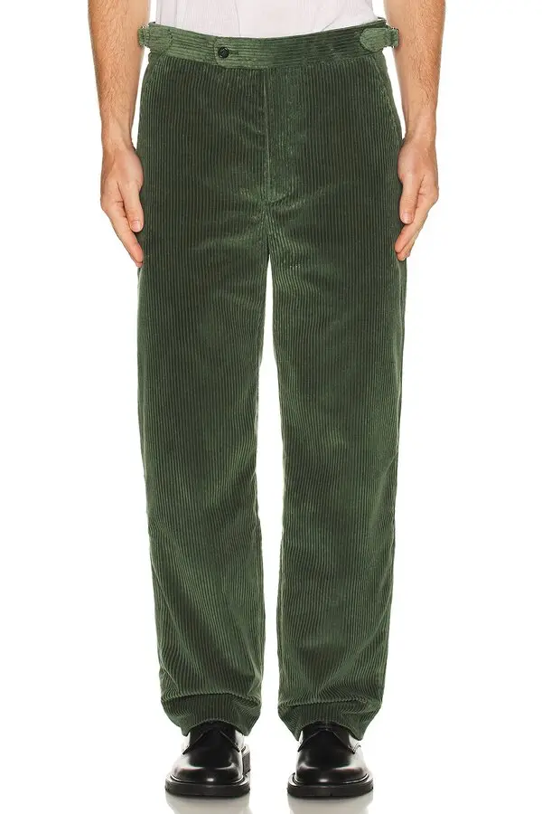 BODE Corduroy Side Buckle Trousers
