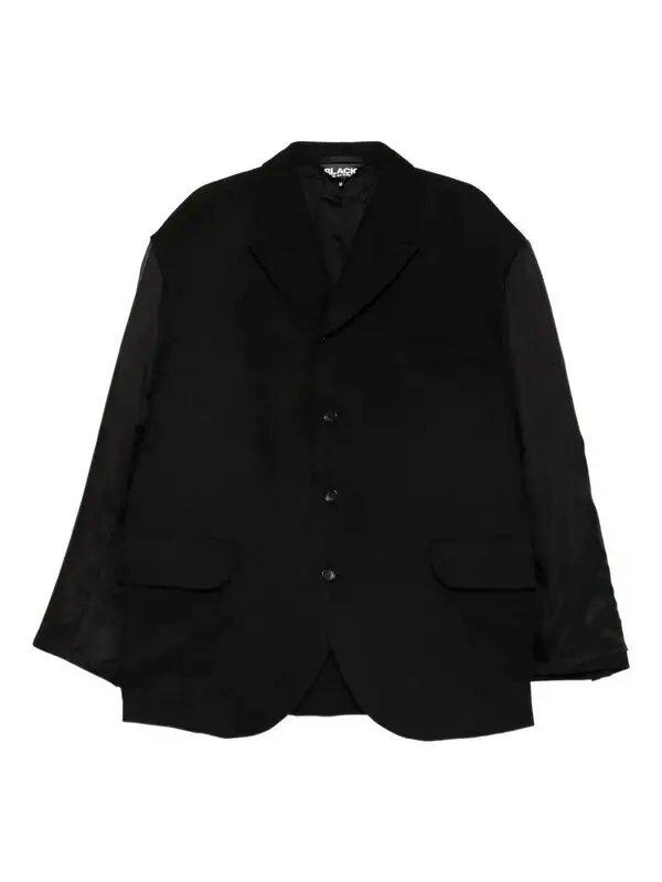 BLACK COMME DES GARÇONS Single-breasted Blazer
