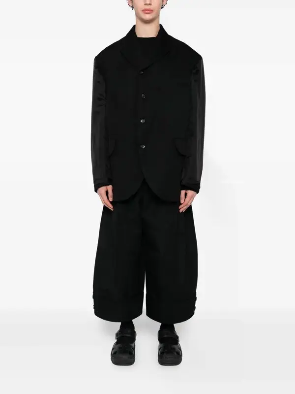 BLACK COMME DES GARÇONS Single-breasted Blazer