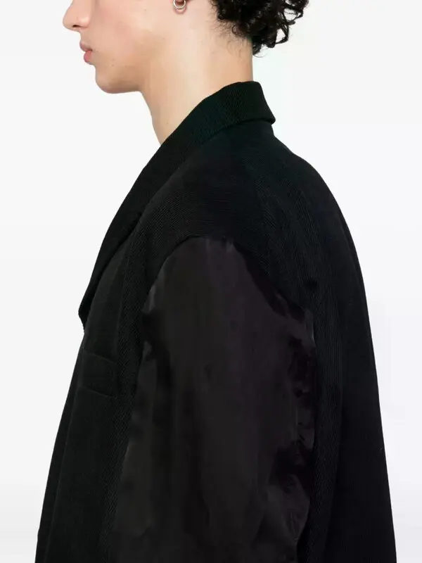 BLACK COMME DES GARÇONS Single-breasted Blazer