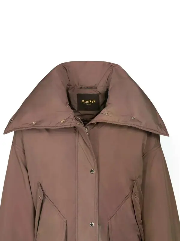 MOORER Wide-collar Padded Jacket