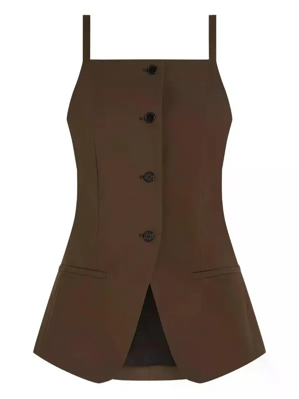 Karl Lagerfeld Square-neck Waistcoat