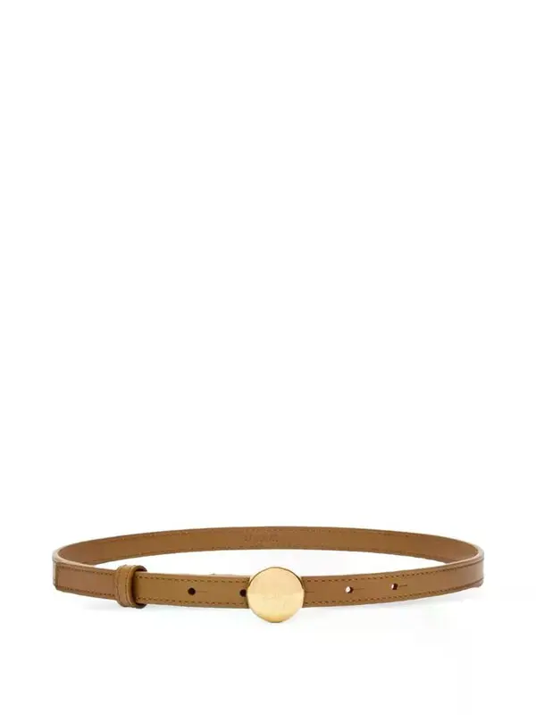Loewe Pebble Leather Belt - Neutrals