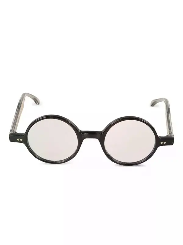 KADOR Epoque Round-frame Glasses - Black