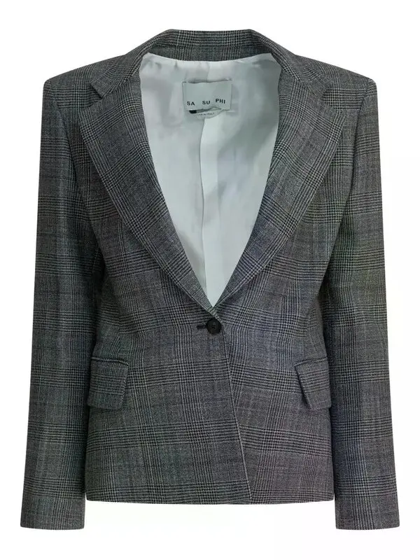 SA SU PHI Plaid Jacket