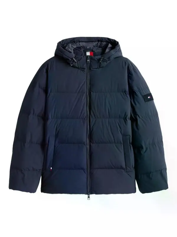Tommy Hilfiger Hooded Padded Jacket - Blue