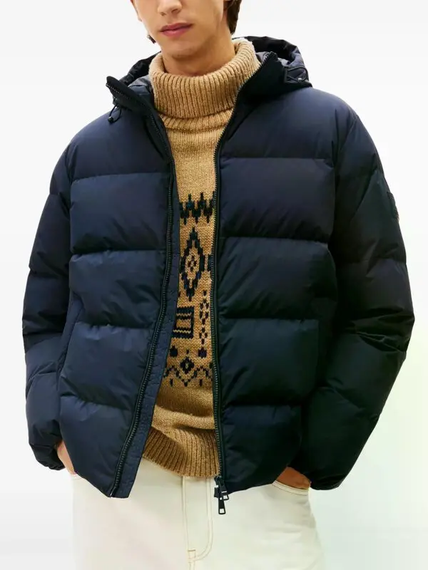 Tommy Hilfiger Hooded Padded Jacket - Blue